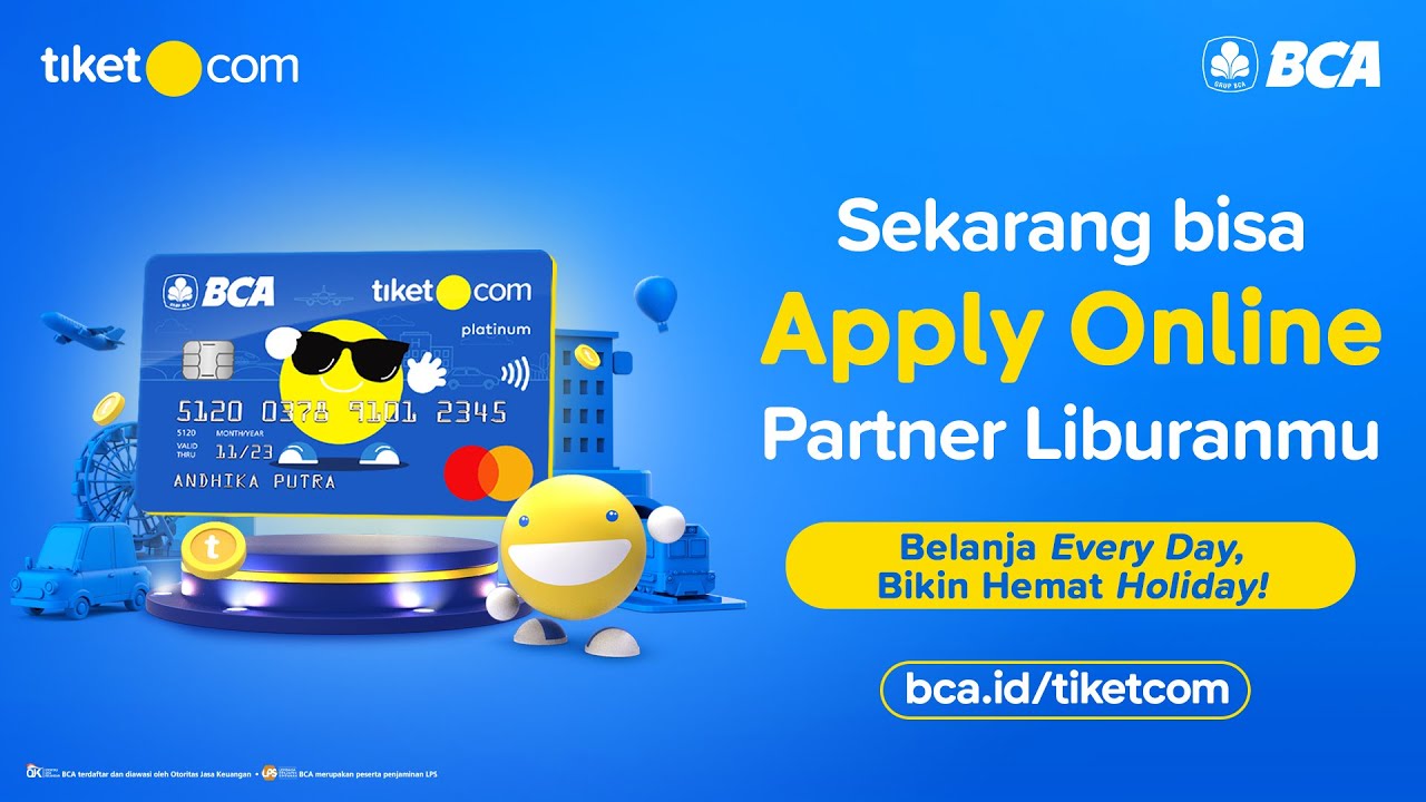 Promo Kartu Kredit Tiket.com: Ingat Waktu Promonya